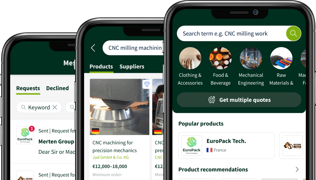 europages – La place de marché B2B pour fournisseurs et acheteurs